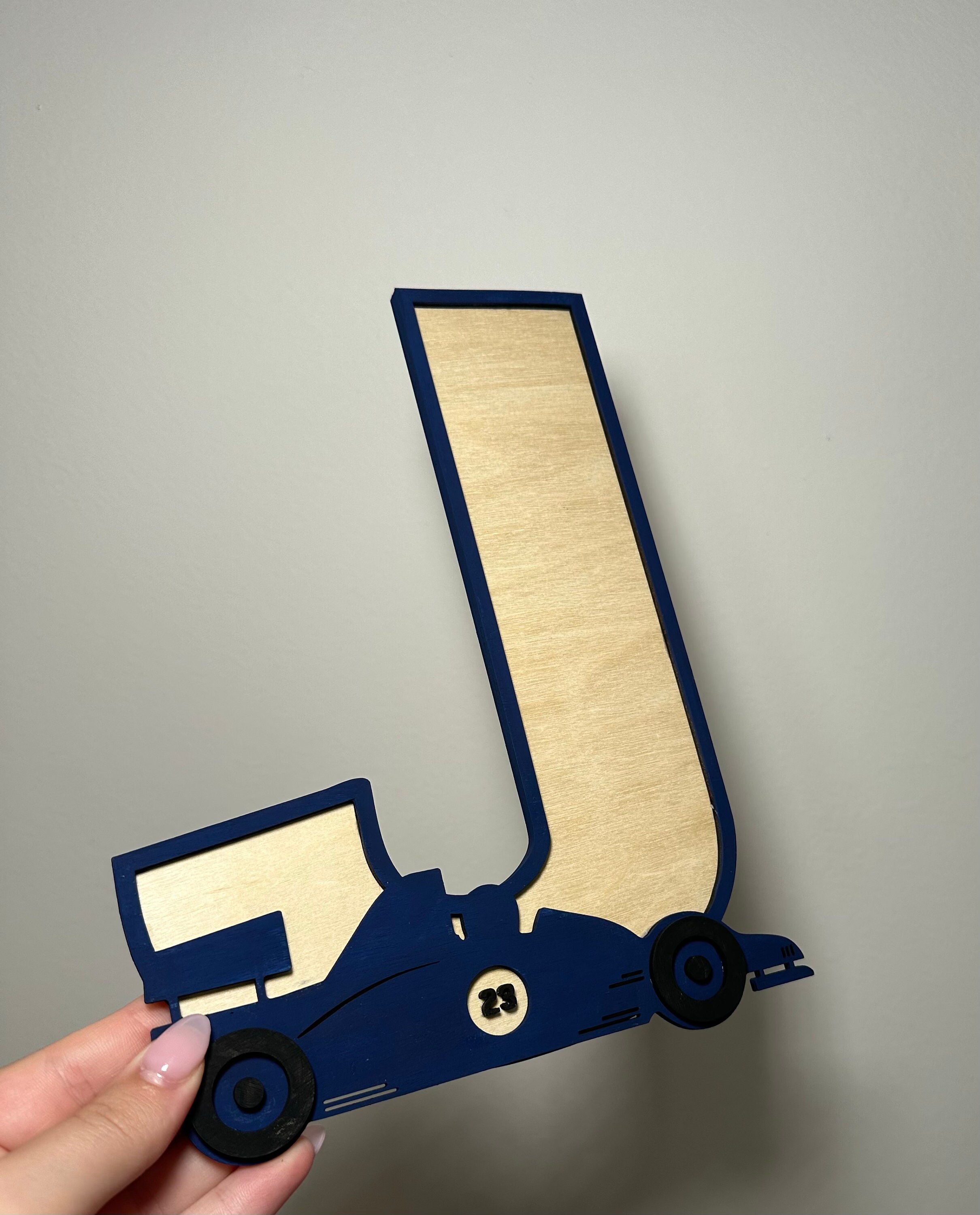 CUSTOM WOODEN Letter Race Car Sign - Etsy