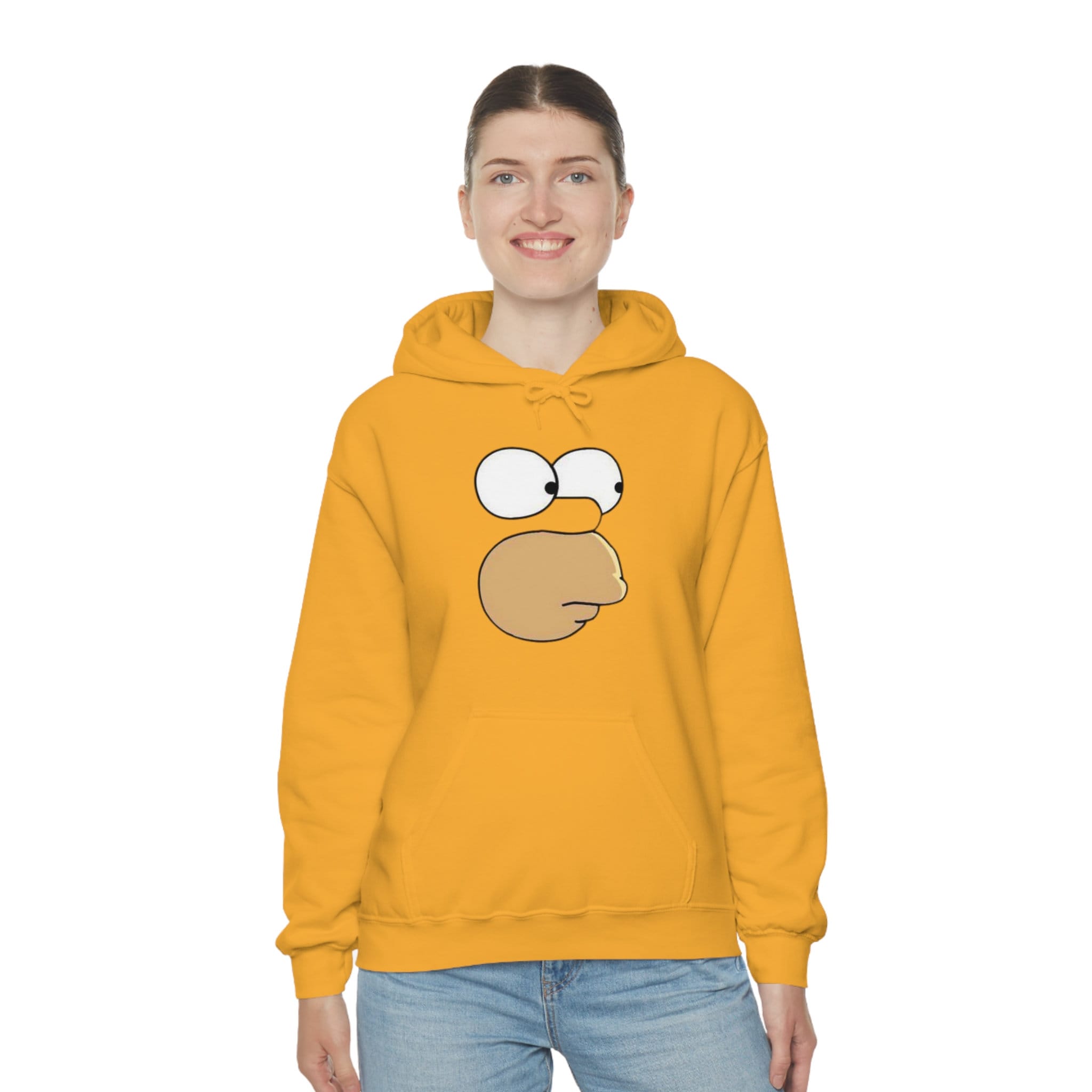 The Simpsons,homer Simpson, Cozy Hoodie, Casual Outfit, Unisex Hooded ...