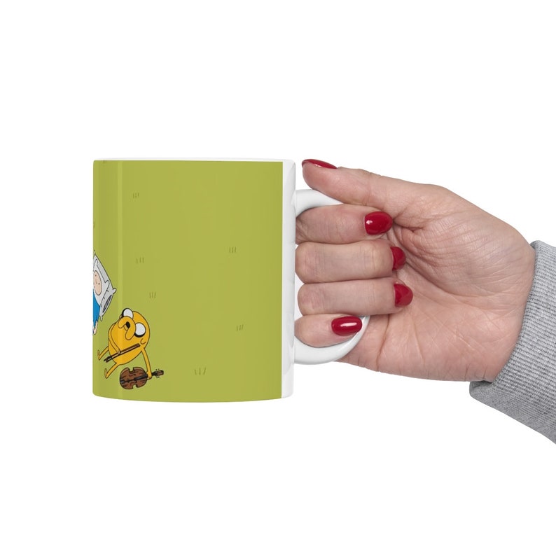 Adventure Time, Finn, Bmo, Jake the Dog, Cartoon, Mug, Ceramic Mug ...