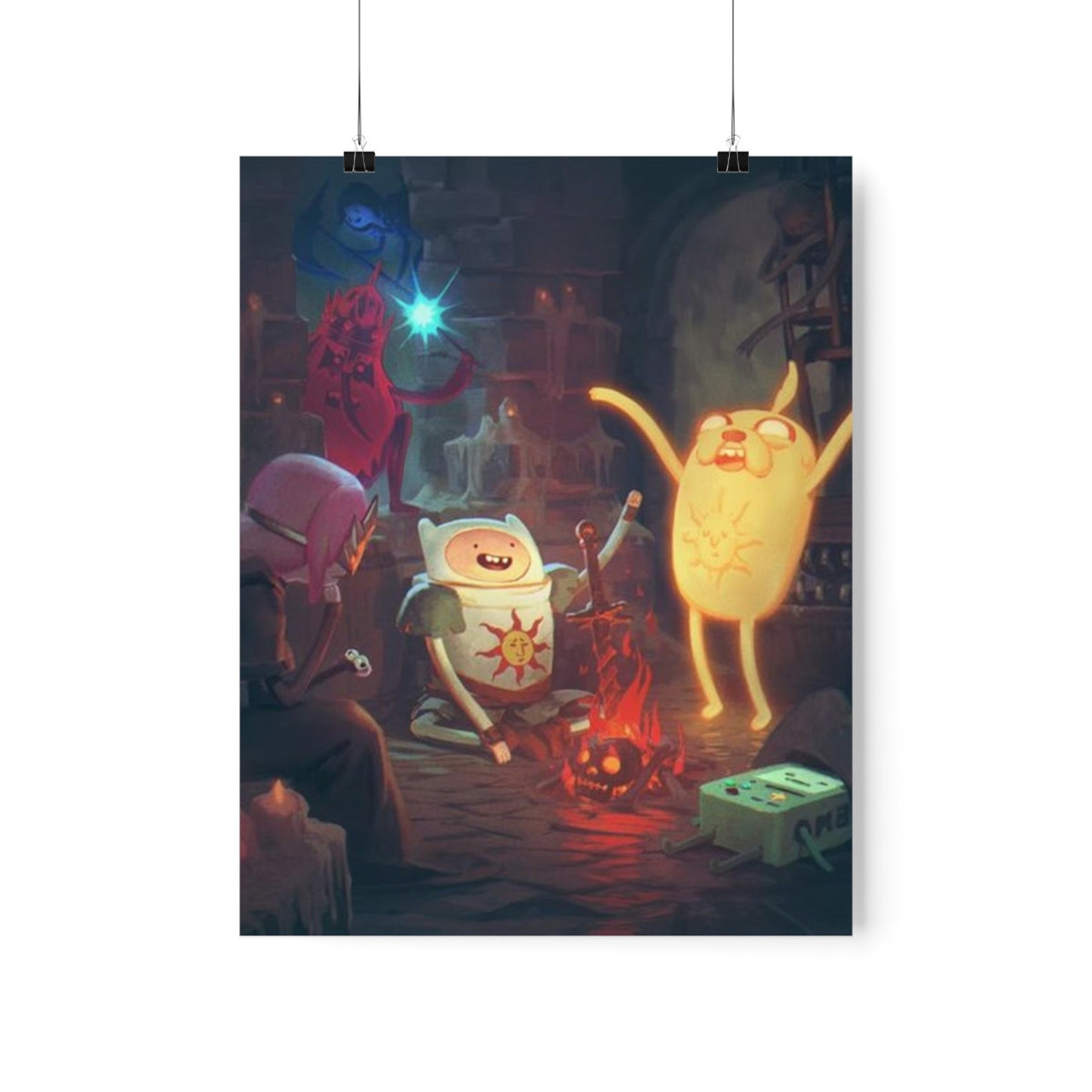 Adventure Time, Finn, Bmo, Jake the Dog, Premium Matte Vertical Posters ...