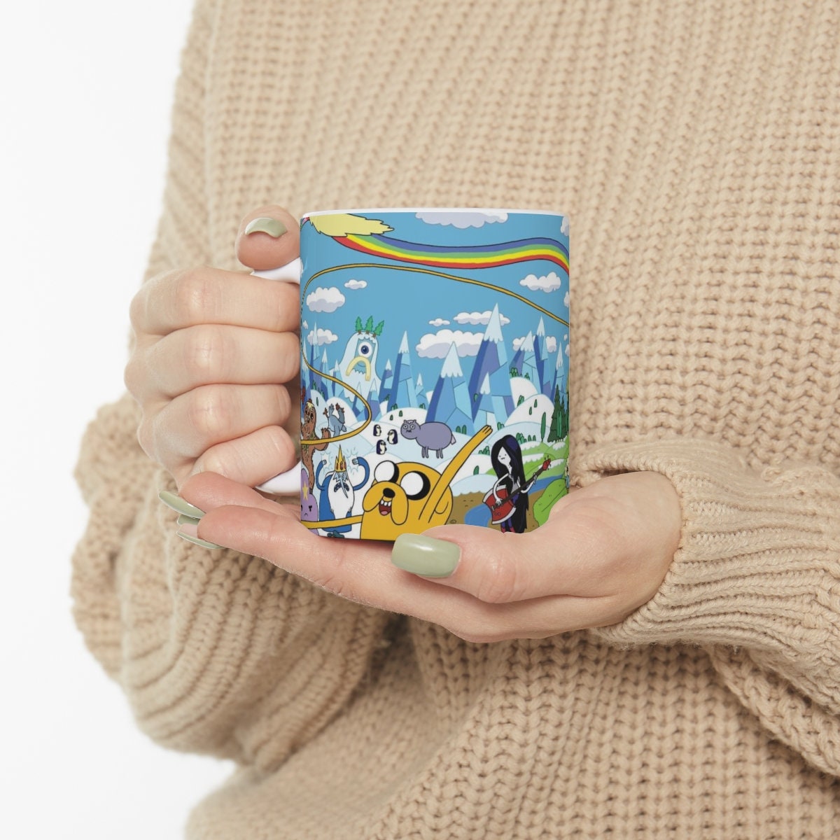 Adventure Time Finn Bmo Jake the Dog Cartoon Mug Ceramic - Etsy