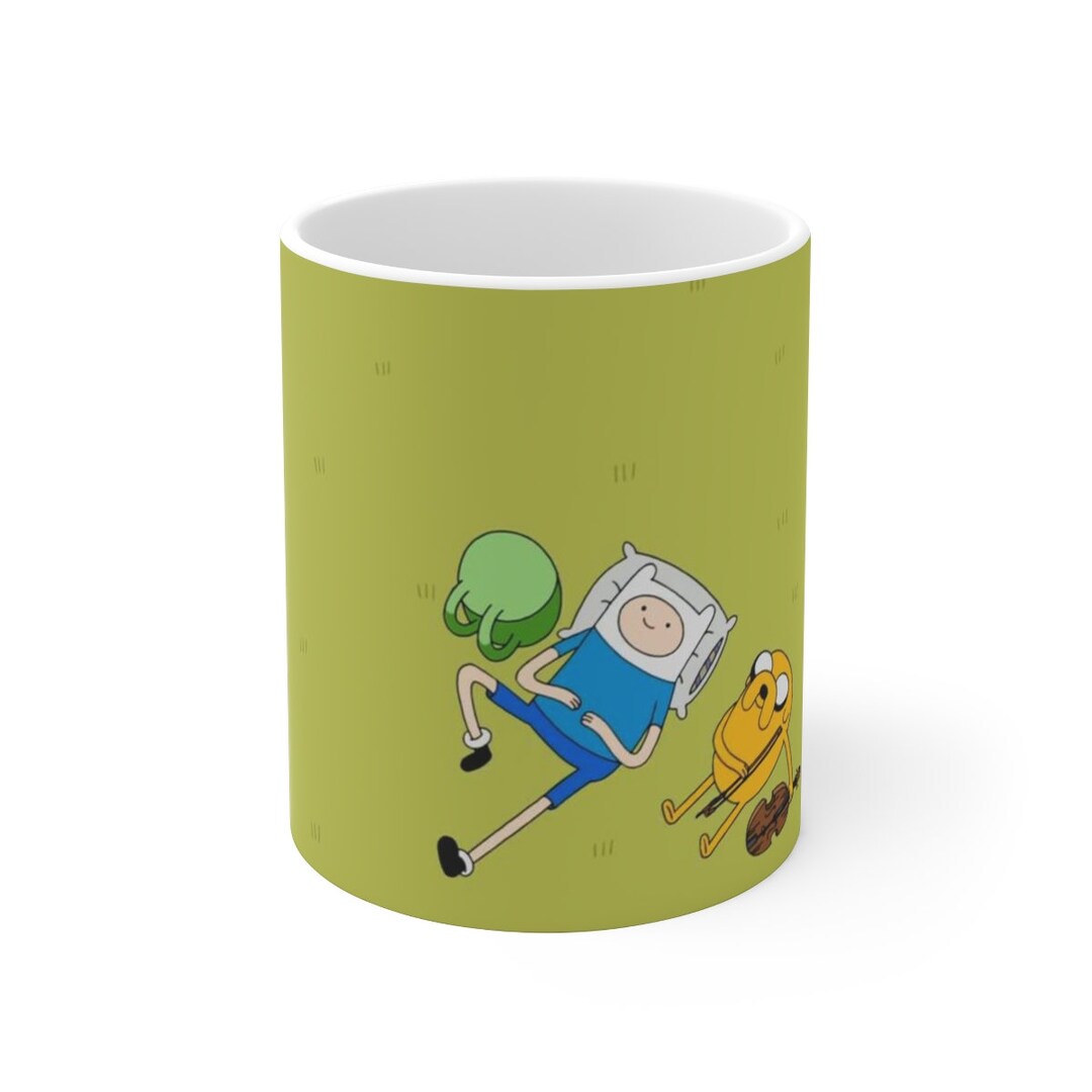 Adventure Time, Finn, Bmo, Jake the Dog, Cartoon, Mug, Ceramic Mug ...
