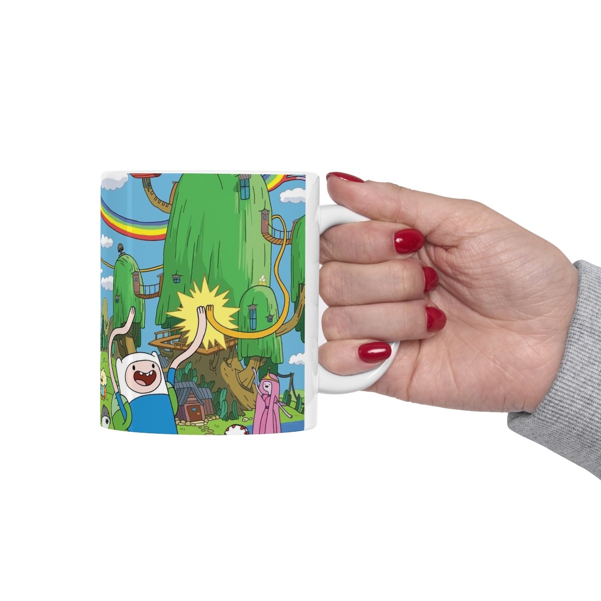 Adventure Time Finn Bmo Jake the Dog Cartoon Mug Ceramic - Etsy