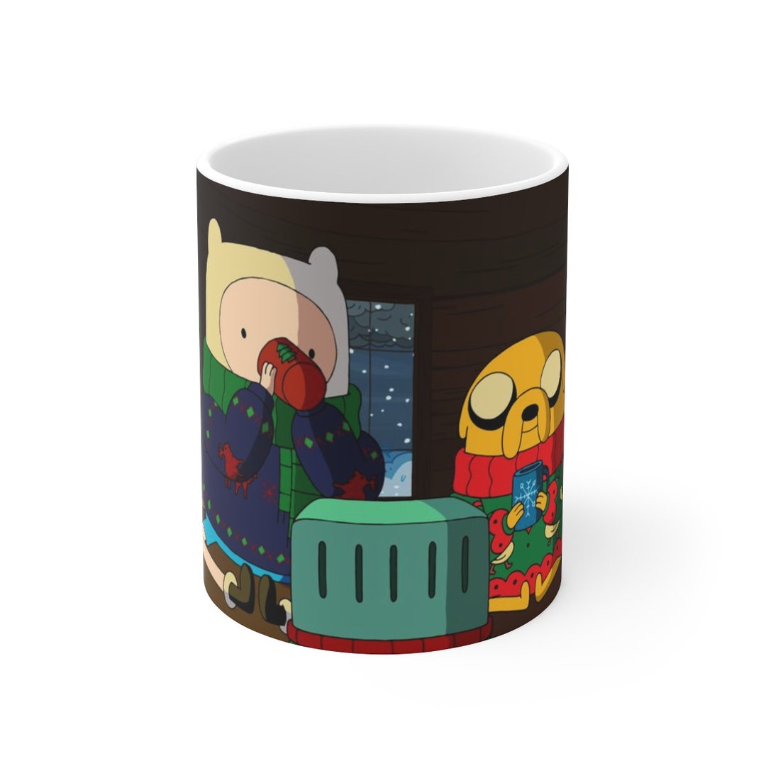 Adventure Time, Finn, Bmo, Jake the Dog, Cartoon, Mug, Ceramic Mug ...