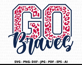 Go Cheer Braves Svg - Etsy