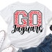 Go Jaguars Football Svgjaguars Svggo Leopard Jaguars - Etsy