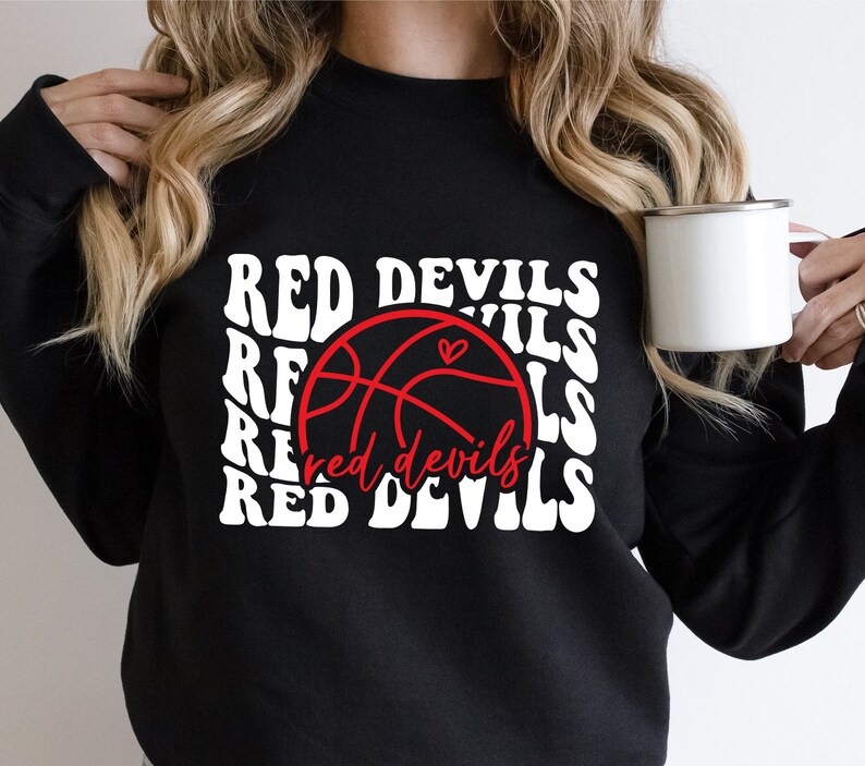 Red Devils Basketball SVG Pngred Devils Svgred Devils Mascot - Etsy