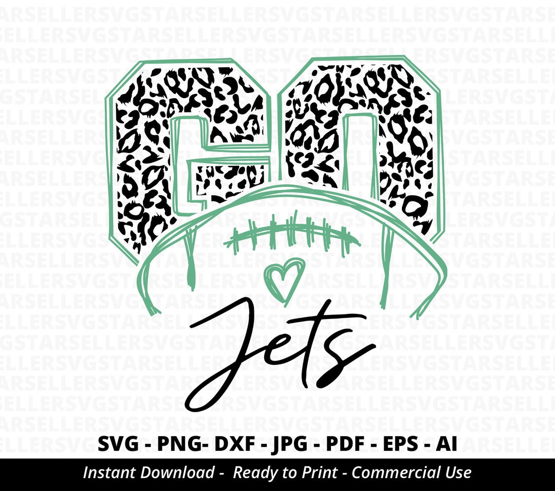 Go Jets Football Svg,jets Svg,school Team Svg,jets Pride,jets Mascot ...