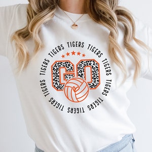 Go Tigers Volleyball SVG PNG Tigers Svgleopard Go - Etsy