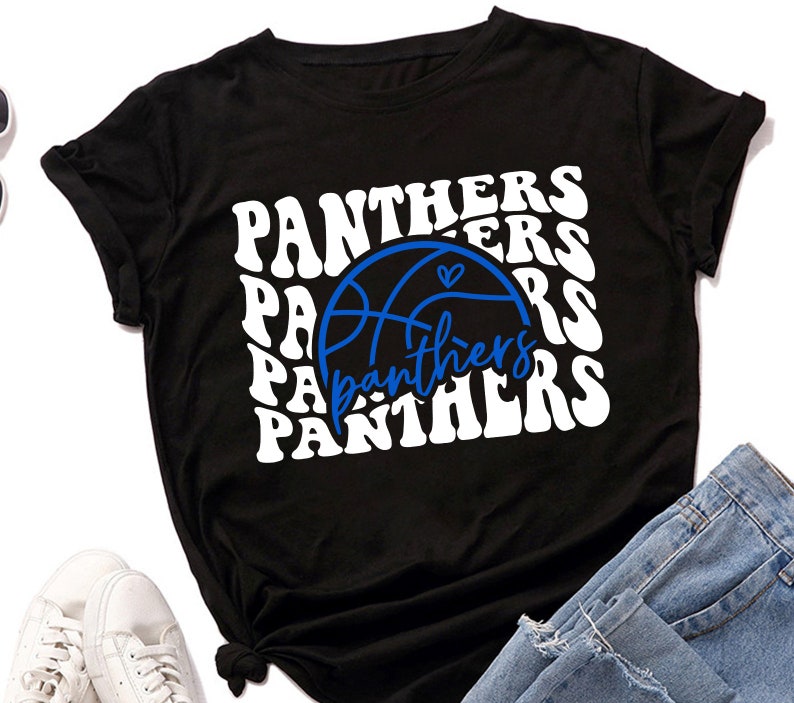 Panthers Basketball SVG Png,panthers Svg,stacked Panthers Svg,panthers ...