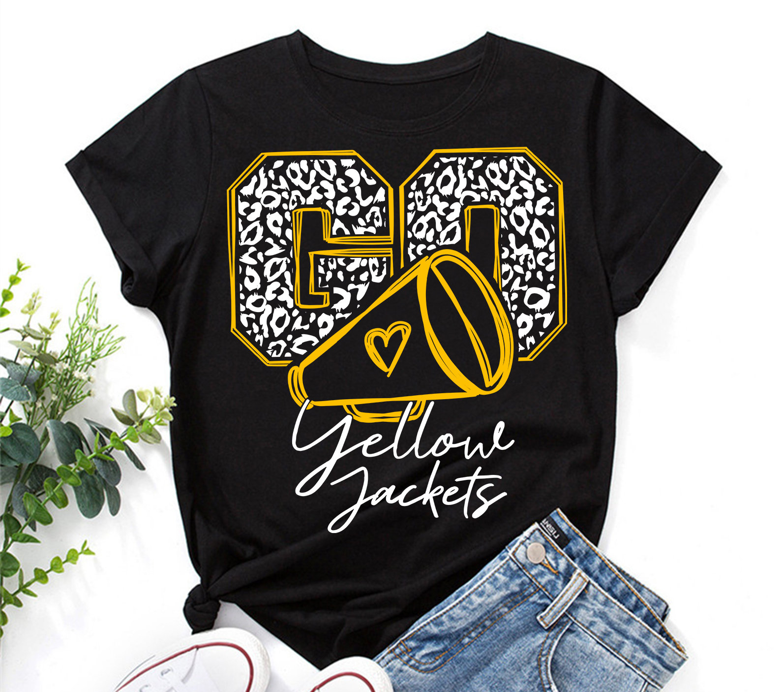 Yellow Jackets Cheer SVG, School Team Design (digital Download) - Etsy