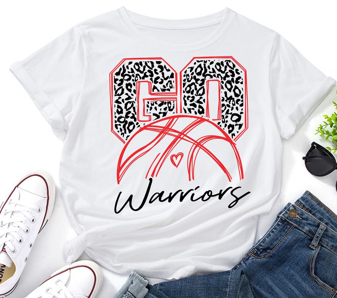 Go Warriors Basketball Svgwarriors Svggo Leopard Warriors - Etsy