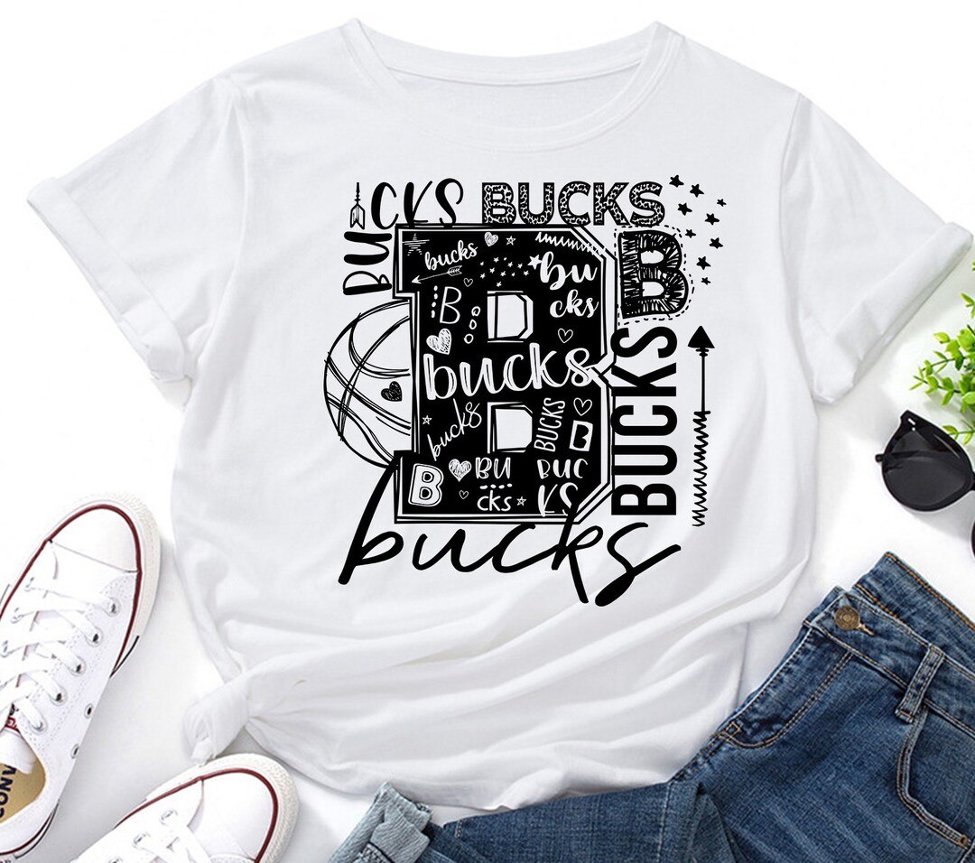 Bucks Svgbucks Mascot Svgbucks Basketball Svgbucks - Etsy