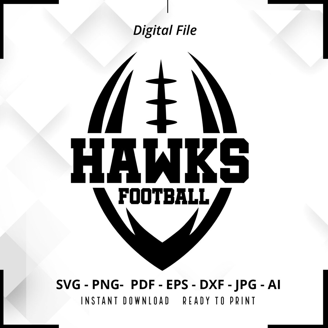 Hawks SVG PNG, Hawks Football Svg, Hawks Mascot Svg, Hawks Shirt Svg ...