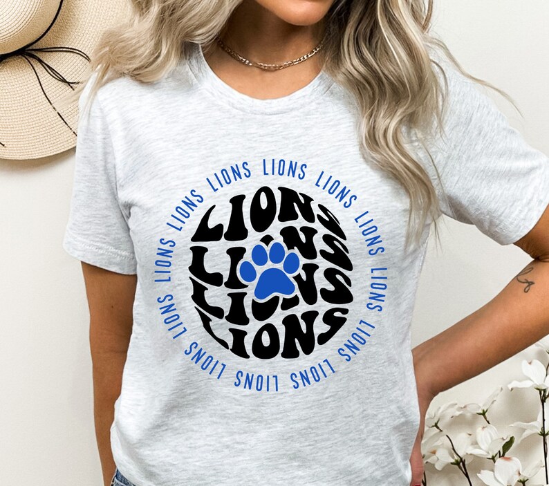 Lions Paw SVG PNG, Lions Svg,stacked Lions Paw Svg,lions Cheer Svg,lions Mascot Svg,lions Mom ...