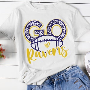 Go Ravens Football SVG PNG, Ravens Svg,leopard Go Ravens Svg,ravens ...