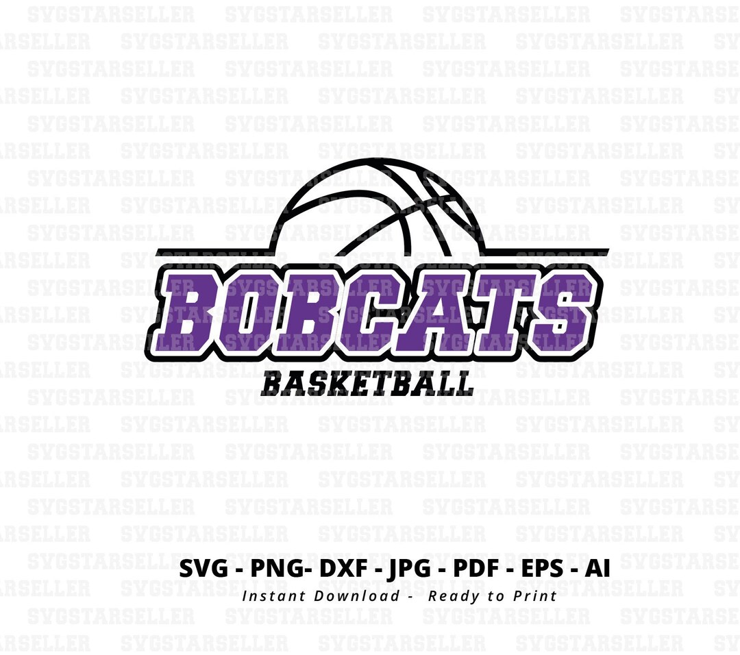 Bobcats Basketball SVG PNG, Bobcats Svg, Basketball Shirt Svg, Bobcats ...