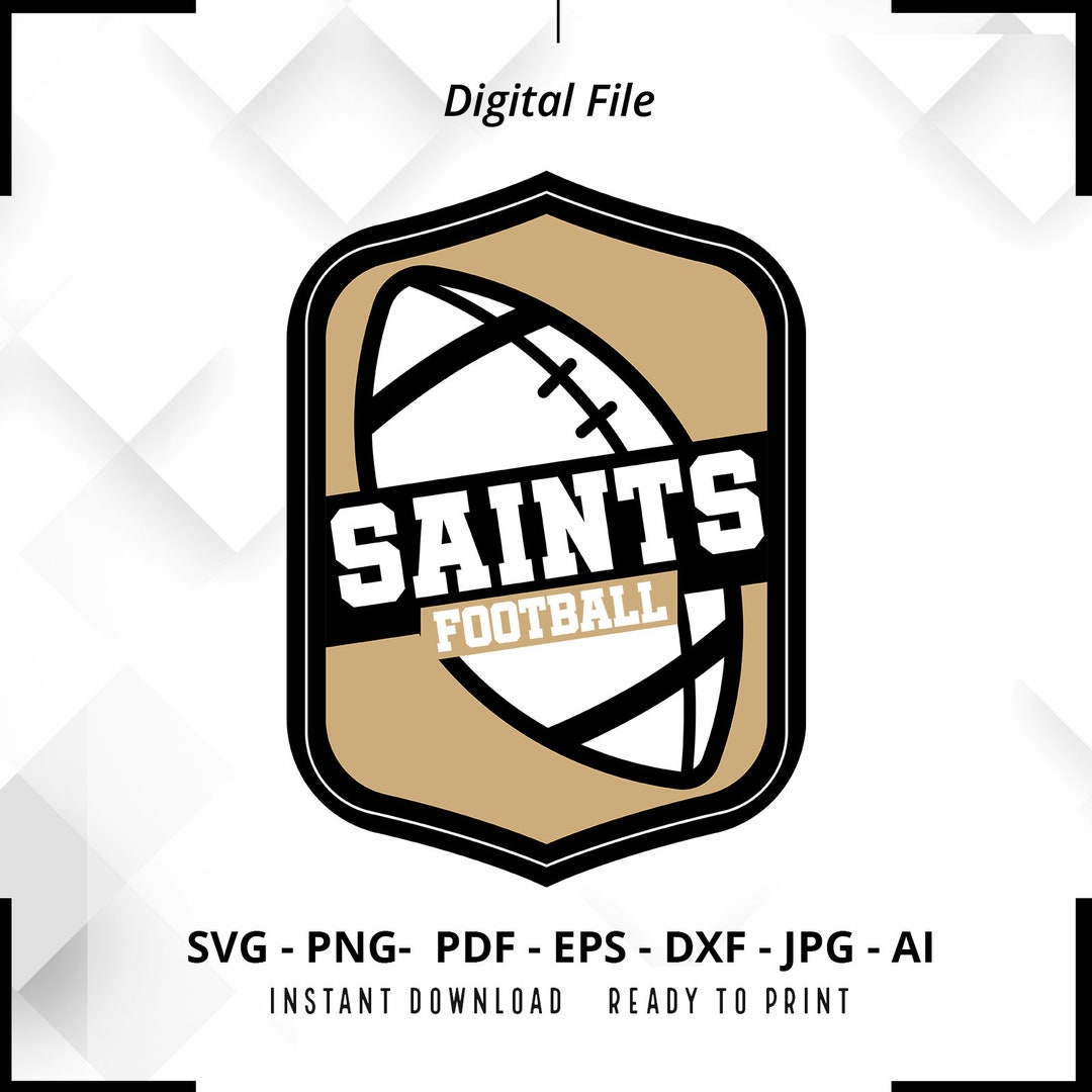 Saints SVG PNG, Saints Football Svg, Saints Mascot Svg, Saints Shirt ...