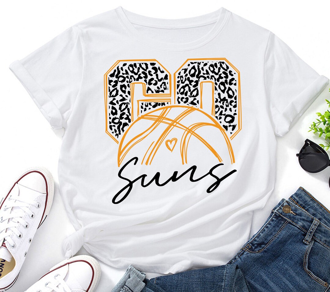Go Suns Basketball Svgsuns Svgleopard Suns Svgsuns - Etsy