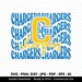 Chargers SVG PNG Stacked Chargers Svgchargers Shirt - Etsy