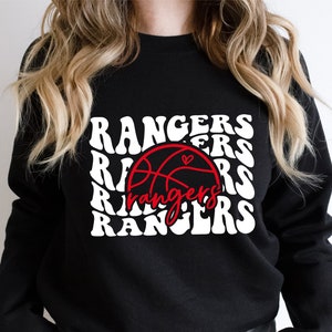 Rangers Basketball SVG PNG, Rangers Svg,stacked Rangers Svg,rangers ...