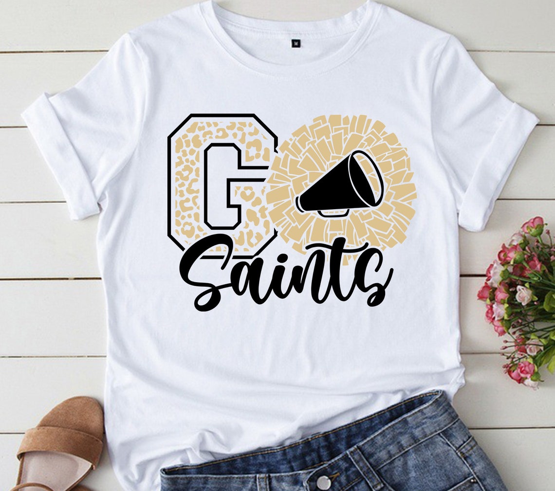 Leopard Saints Cheer SVG, Mascot Team Pride (digital Files) - Etsy