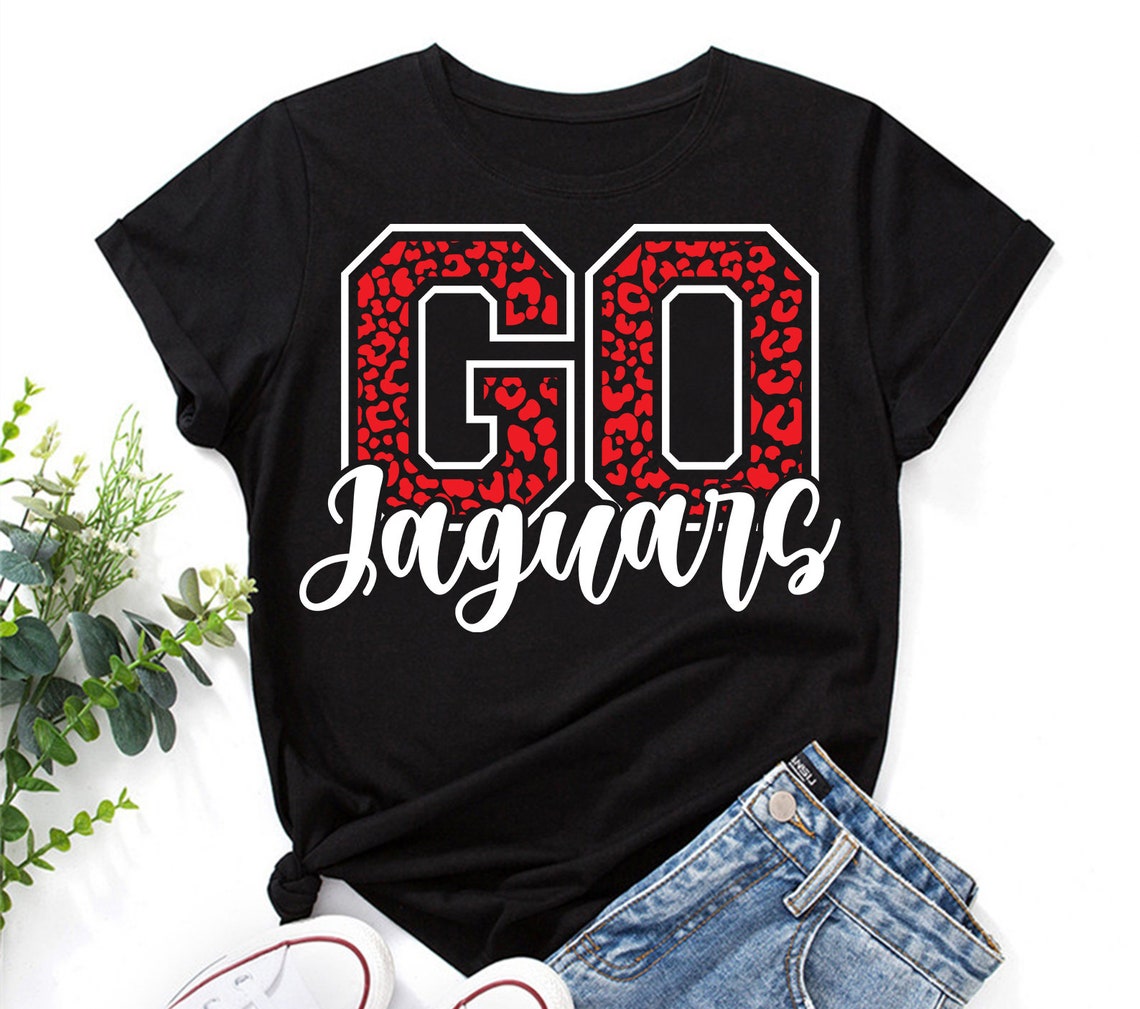 Go Jaguars Leopard Print SVG, Football Cheer (digital Download) - Etsy
