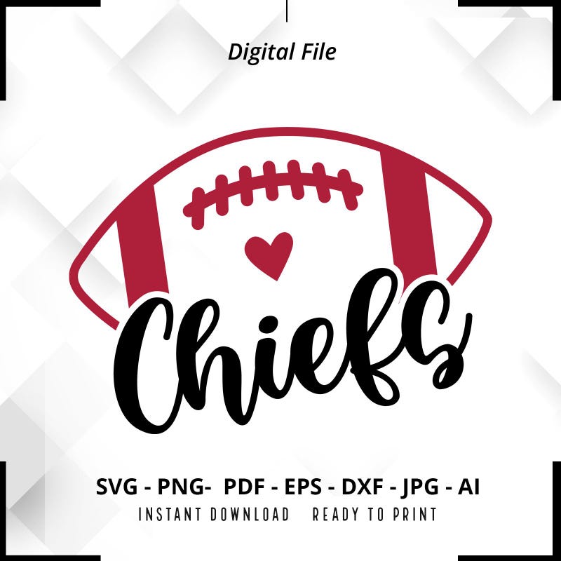 Chiefs Svg - Etsy