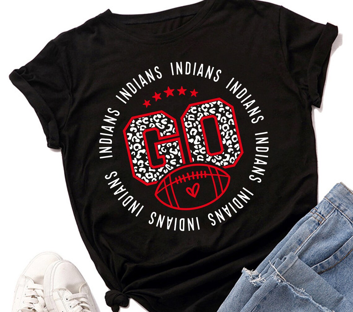 Go Indians Football SVG PNG Indians Svgleopard Go Indians - Etsy