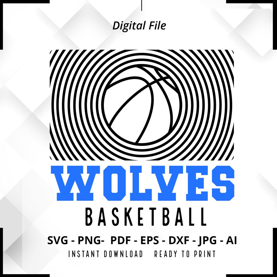 Wolves Basketball SVG PNG, Wolves Svg, Wolves Shirt Svg, Wolves Png ...