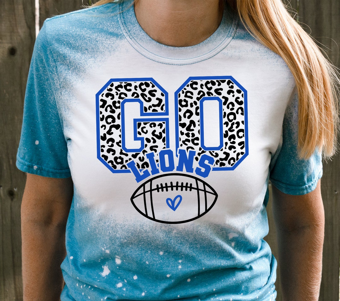 Go Lions Football SVG PNG Lions Svgleopard Go Lions - Etsy