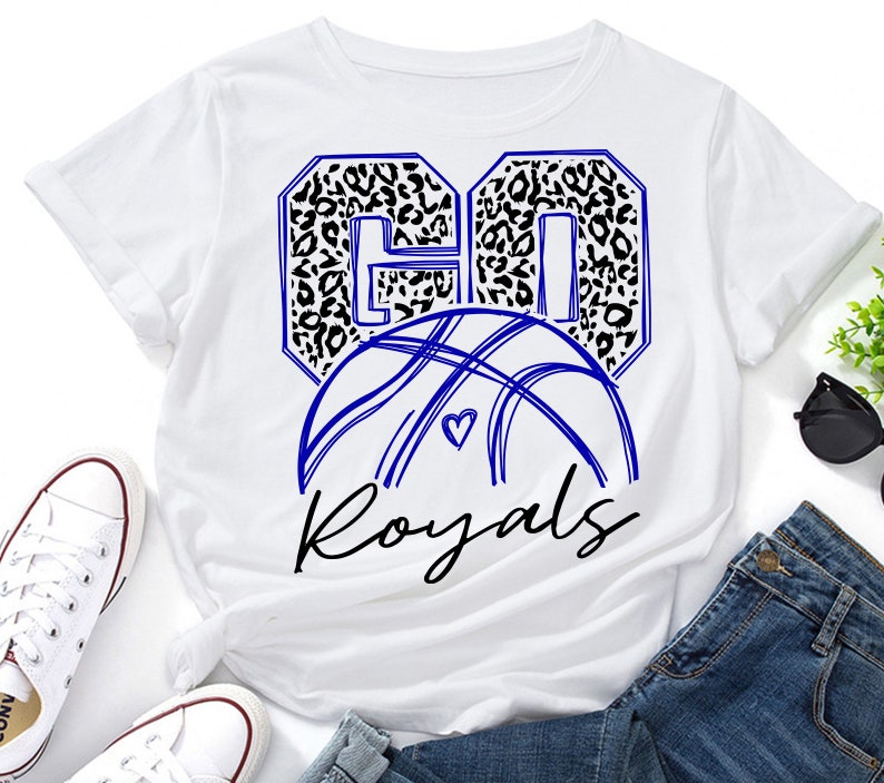 Go Royals Basketball SVG, Leopard Mascot (digital File) - Etsy