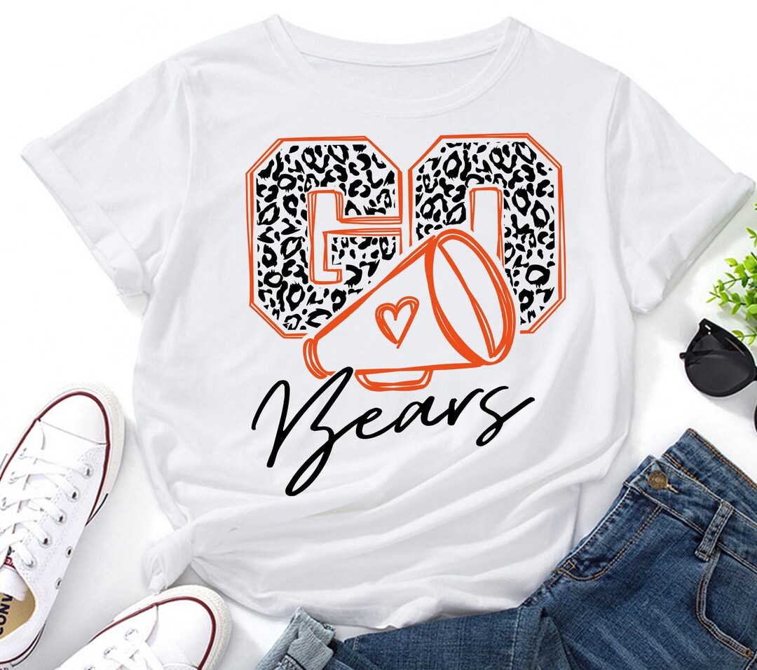 Go Bears Svgbears Cheer Svgbears Mascot Svgcheer Little - Etsy