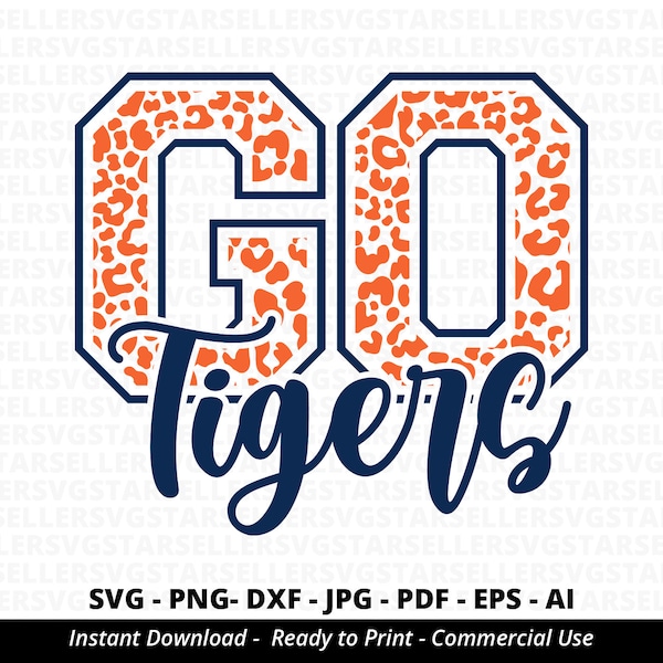 Go Tigers - Etsy