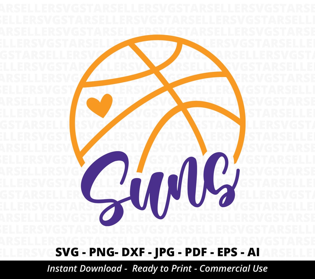 Suns Basketball Svg,suns Svg,suns Basketball School Team Svg,suns ...