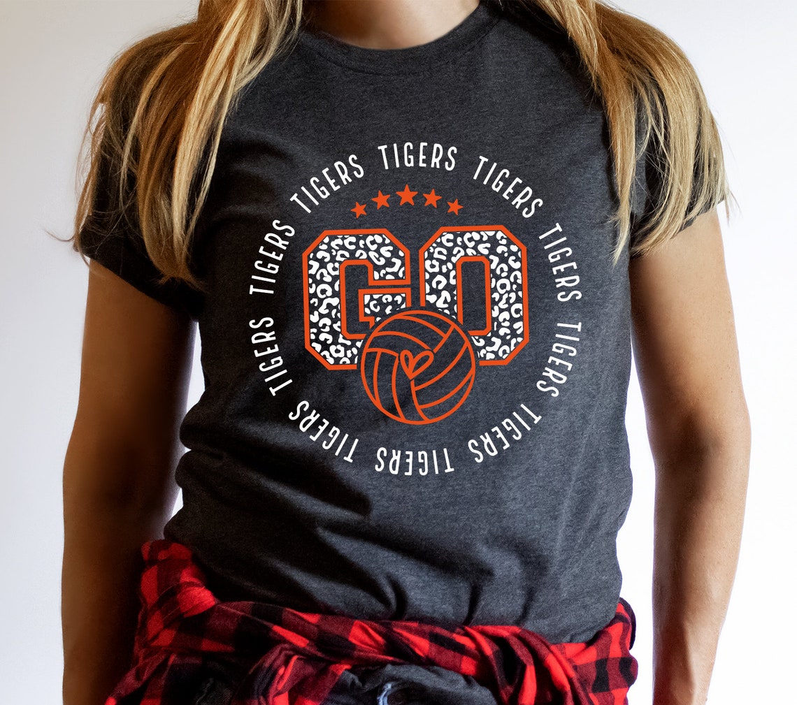 Go Tigers Volleyball SVG PNG Tigers Svgleopard Go - Etsy