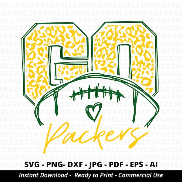Packers Svg - Etsy