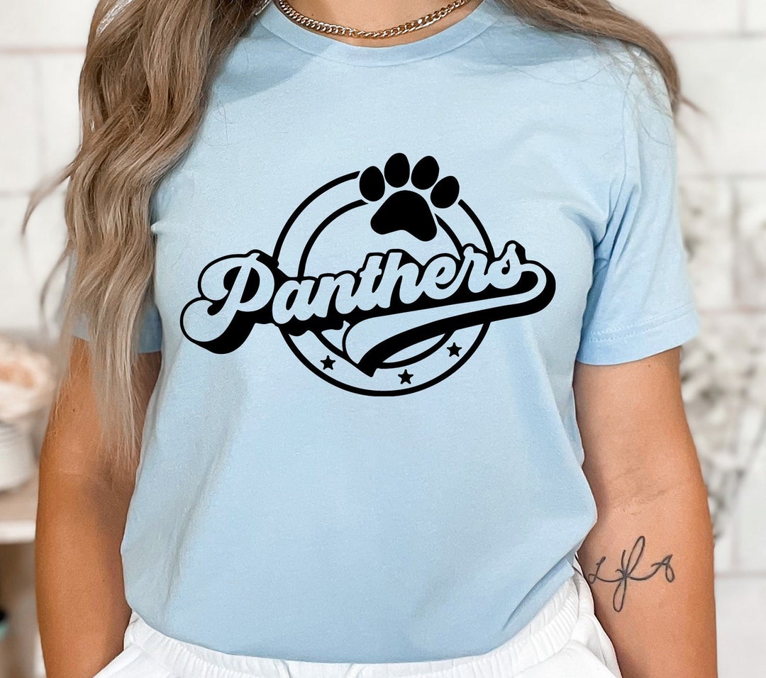 Panthers SVG PNG Panthers Paw Svg Panthers Mascot Svg - Etsy