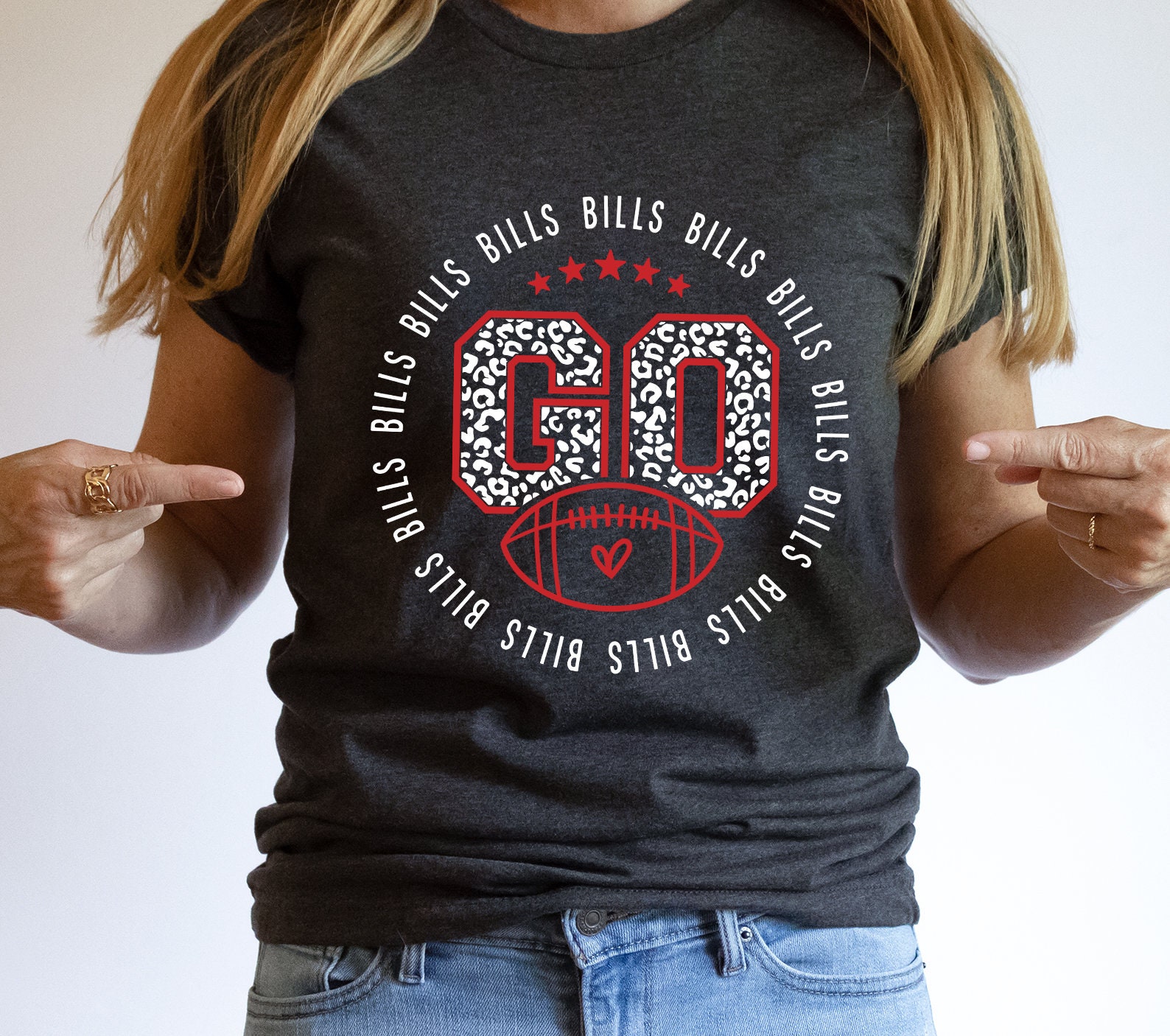 Leopard Go Bills Football SVG, PNG, Cricut - Etsy