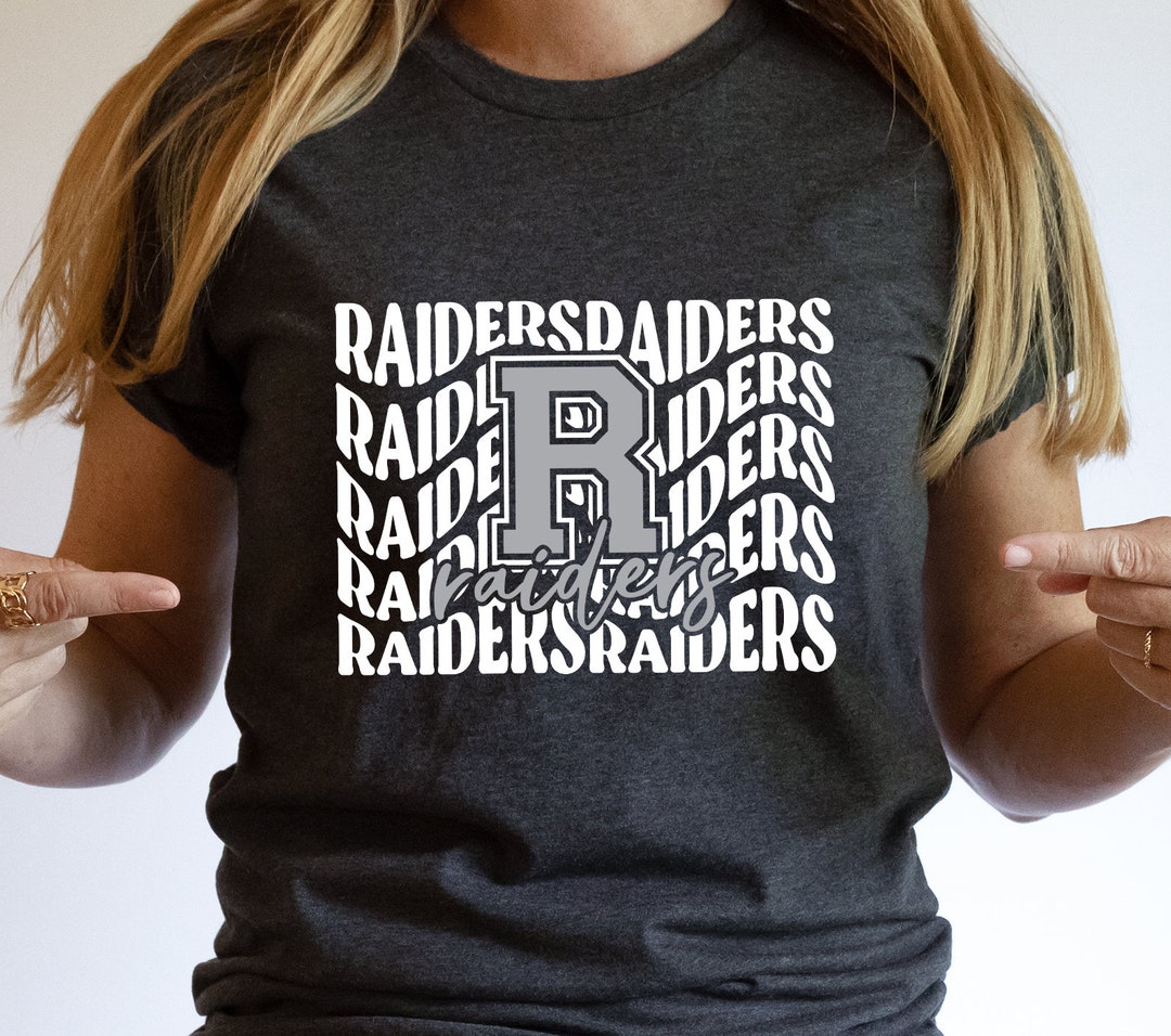 Raiders SVG PNG Stacked Raiders Svgraiders Shirt Svgraiders - Etsy