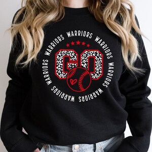 Go Warriors Baseball SVG PNG, Warriors Svg,leopard Go Warriors,warriors ...