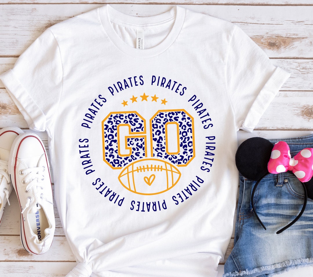 Go Pirates Football SVG PNG Pirates Svgleopard Go Pirates - Etsy