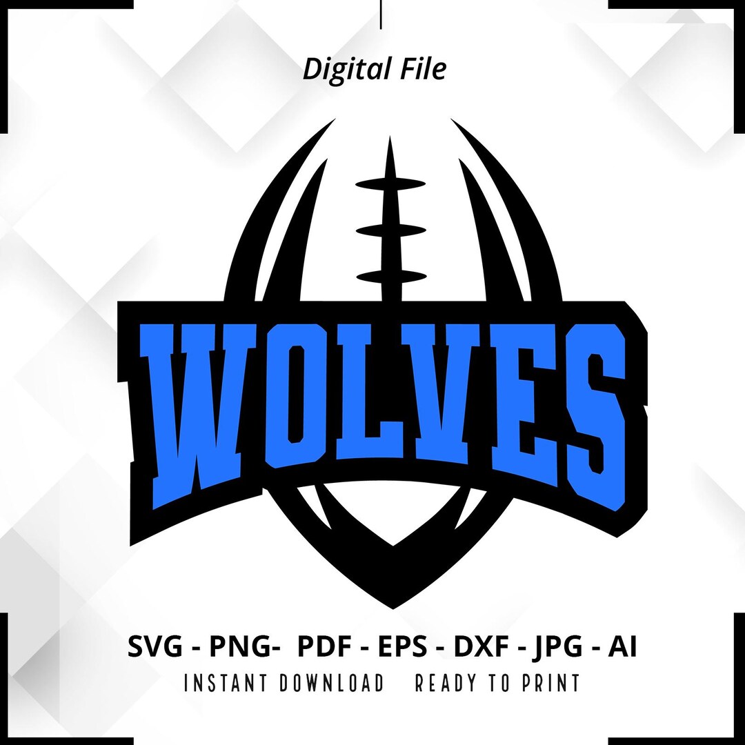 Wolves SVG PNG, Wolves Football Svg, Wolves Shirt Svg, Wolves Mascot ...
