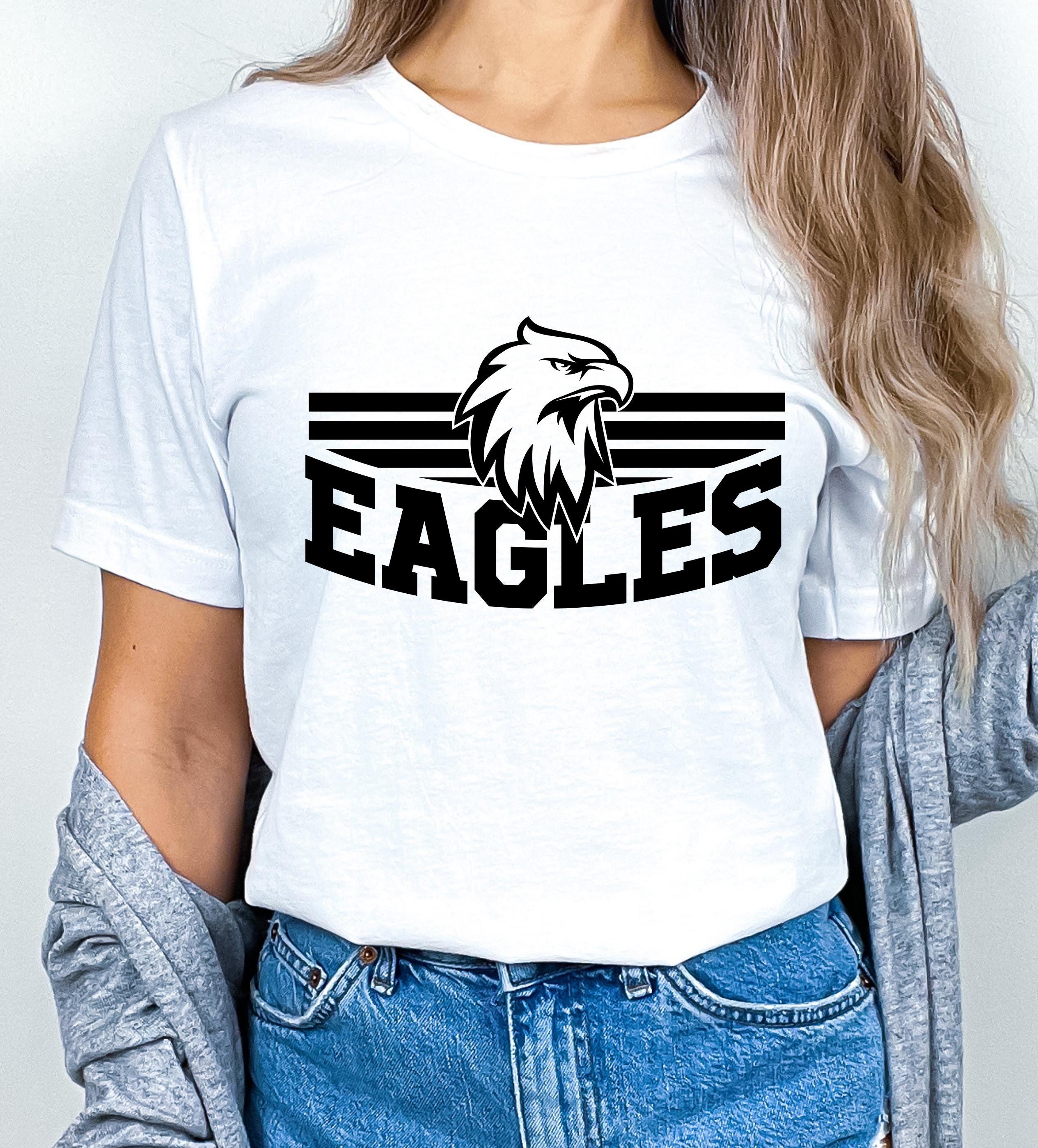 Eagles Football SVG PNG Bundle, Sports Team Cut Files (digital Download ...