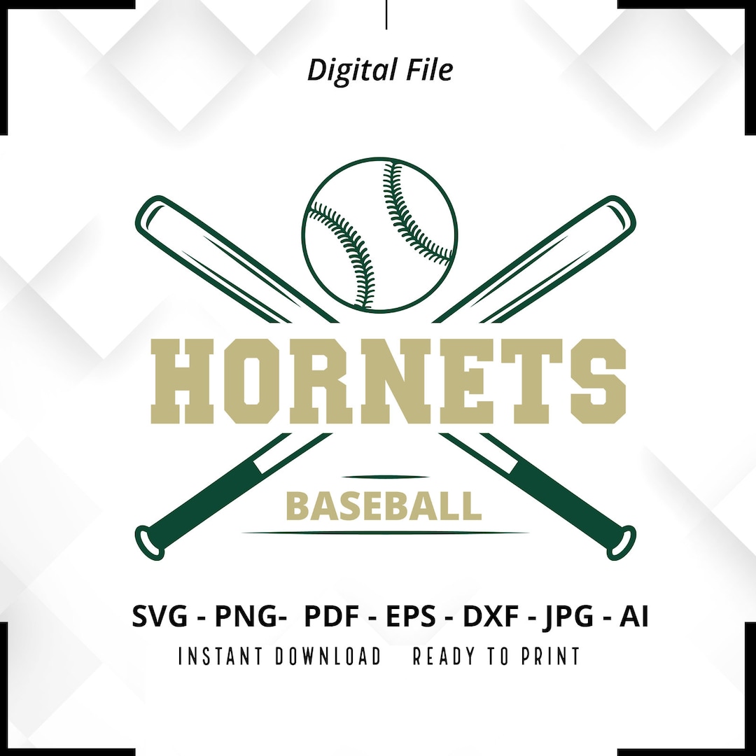 Hornets Baseball SVG PNG, Hornets Svg, Baseball Svg, Hornets Shirt Svg ...