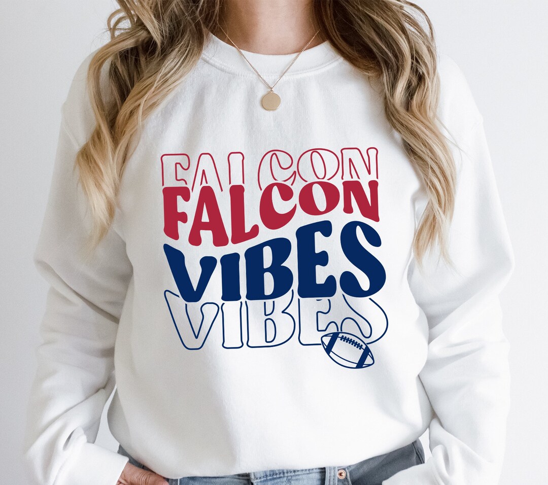 Falcon Vibes SVG PNG Falcon Svgfalcon Cheer Svgfalcon - Etsy