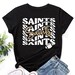Saints SVG Stacked Saints Svgsaints Footballschool Team - Etsy
