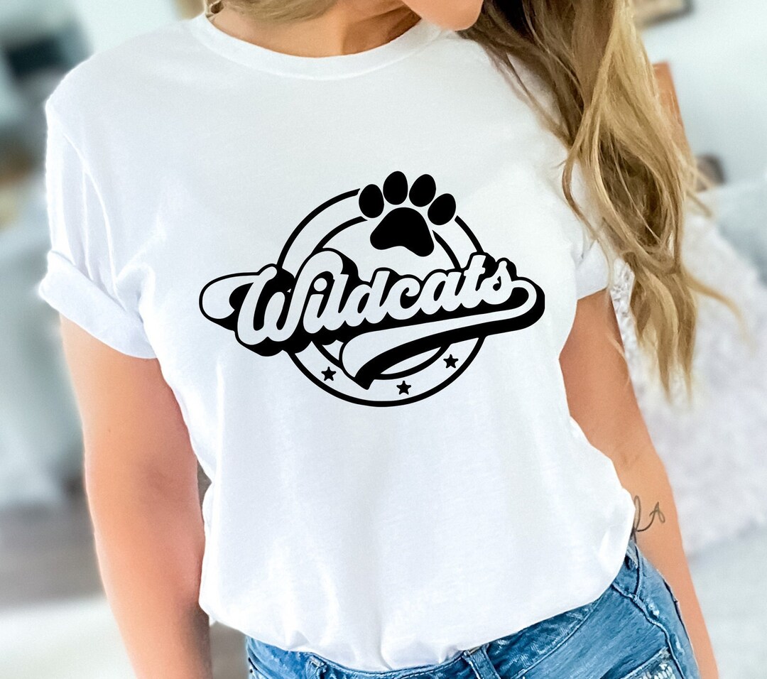 Wildcats SVG PNG Wildcats Paw Svg Wildcats Mascot Svg - Etsy