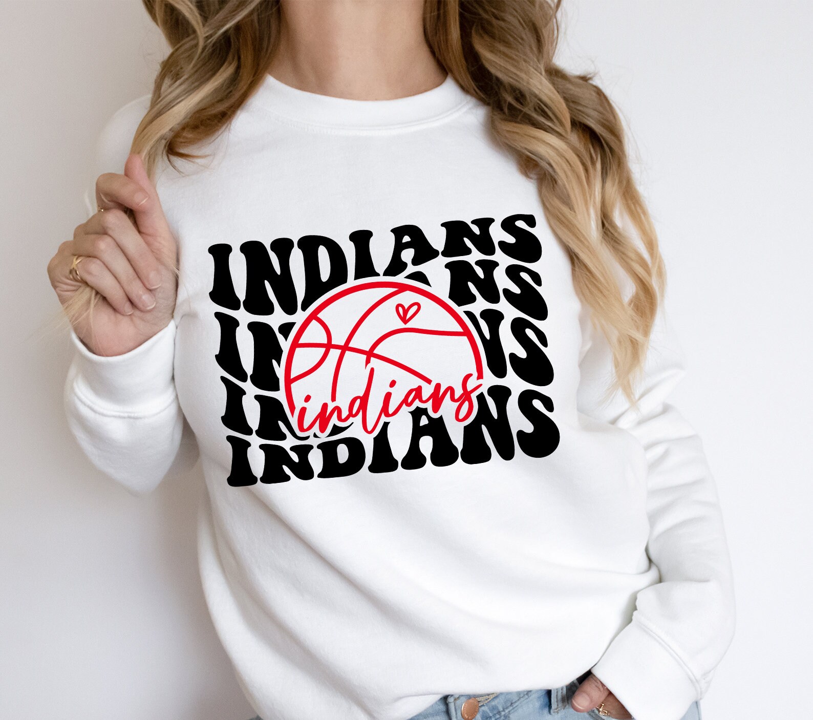 Indios Baloncesto SVG PNG Indios svg Indios apilados svg - Etsy México