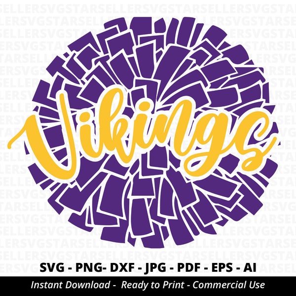 Viking Pom Poms - Etsy